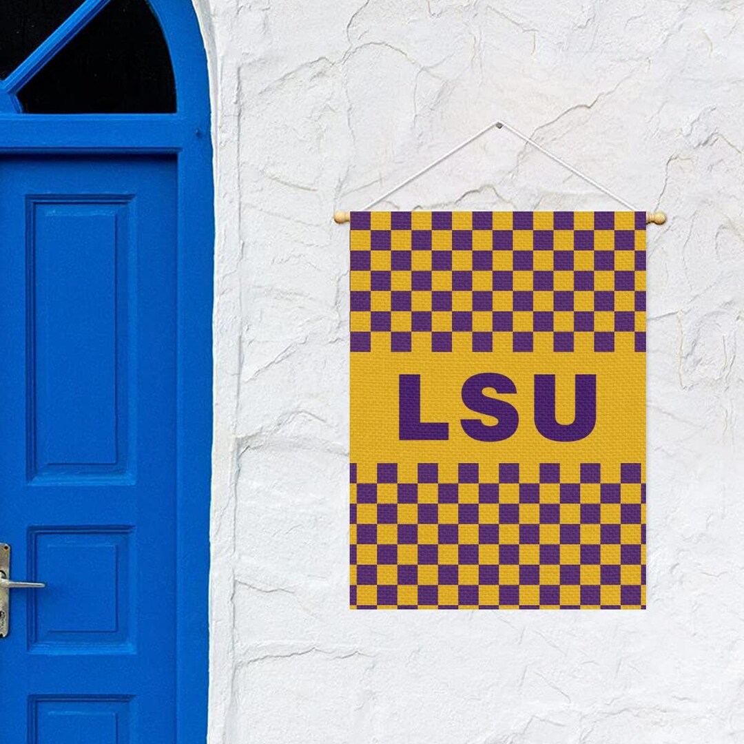 LSU Garden Flag - Etsy
