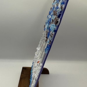 Fused Glass Snowy Birch Tree Display - Etsy