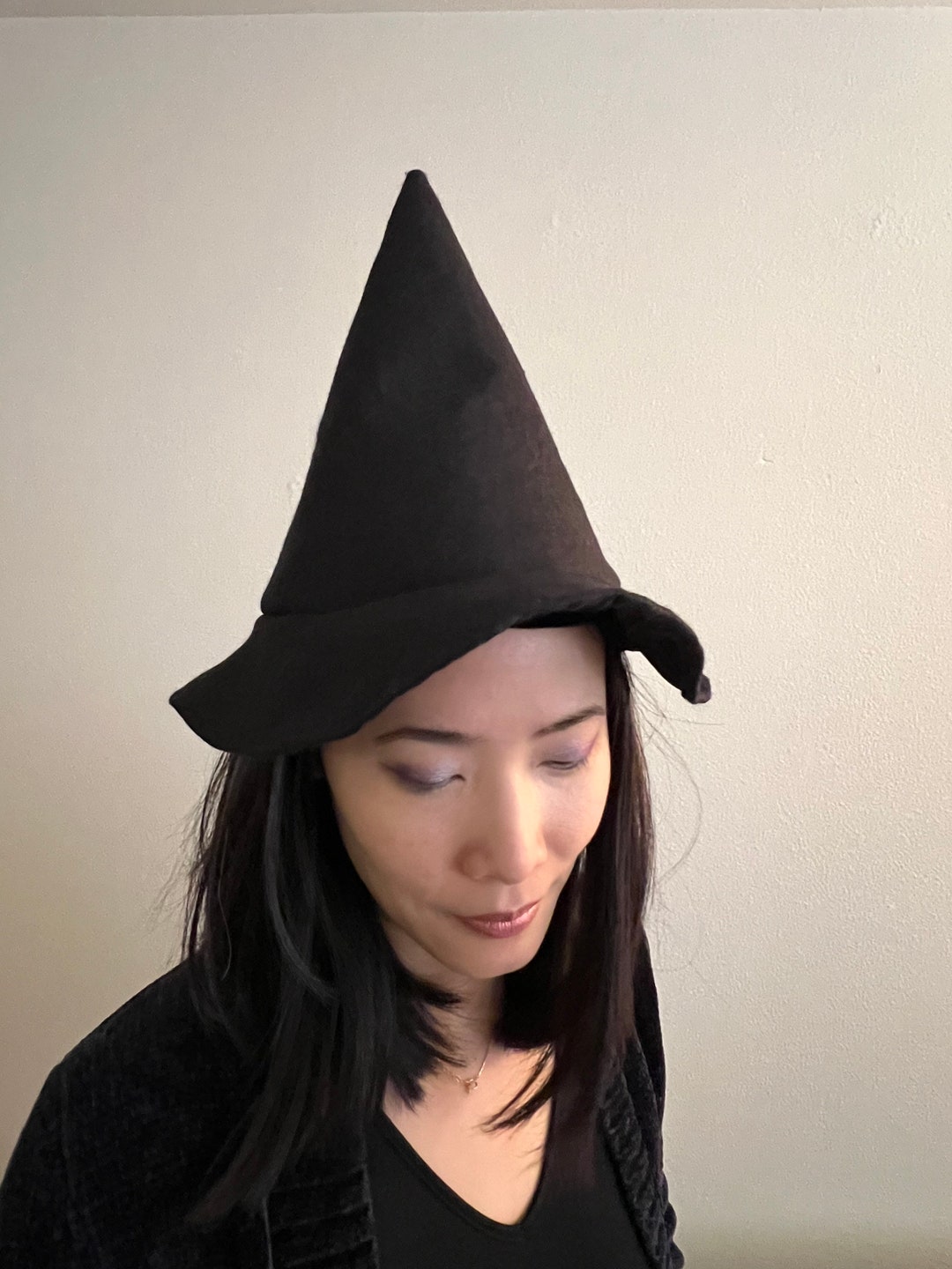Fancy Victorian Salem Traditional Halloween Witch Hat Plain - Etsy