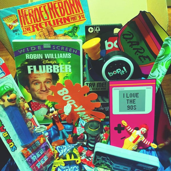 90s Nostalgia Box - Etsy