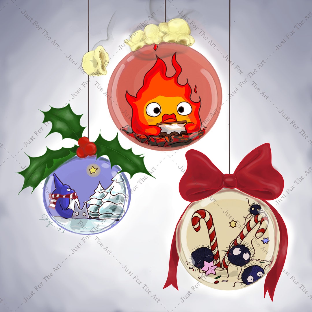 Studio Ghibli Fanart Mixed Media Print high Quality 8x8in - Etsy