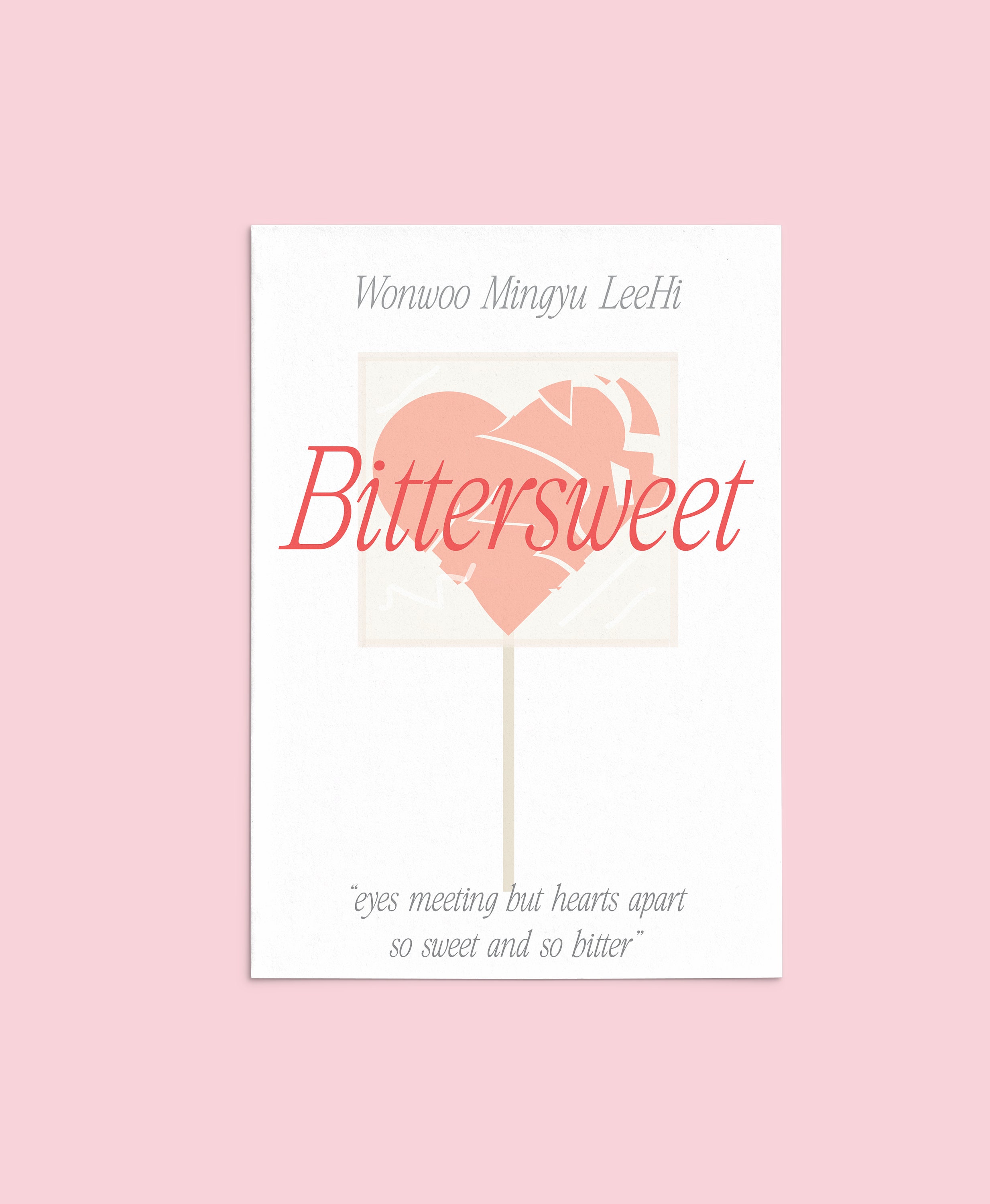 SEVENTEEN bittersweet Wall Print Aesthetic Kpop Decor Mingyu Wonwoo - Etsy