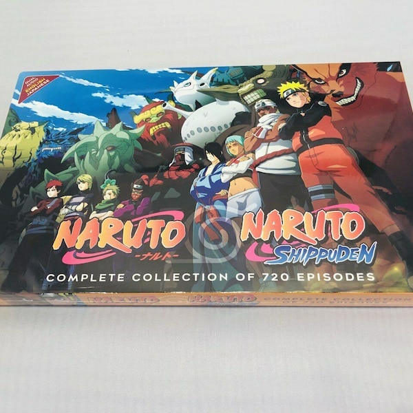 Naruto Complete Dvd Set - Etsy