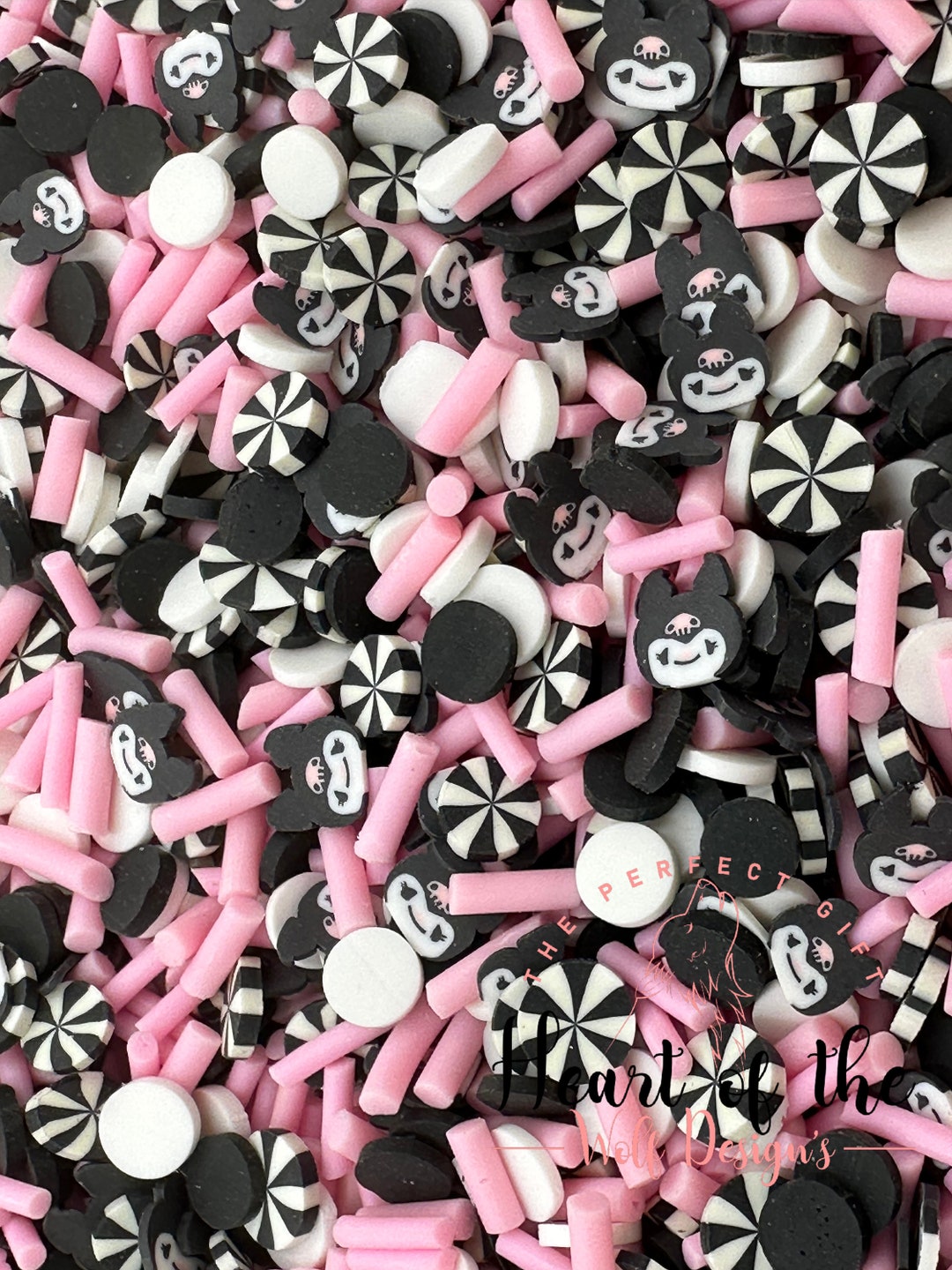 Goth Kat 5mm Clay Slice Mix - Etsy