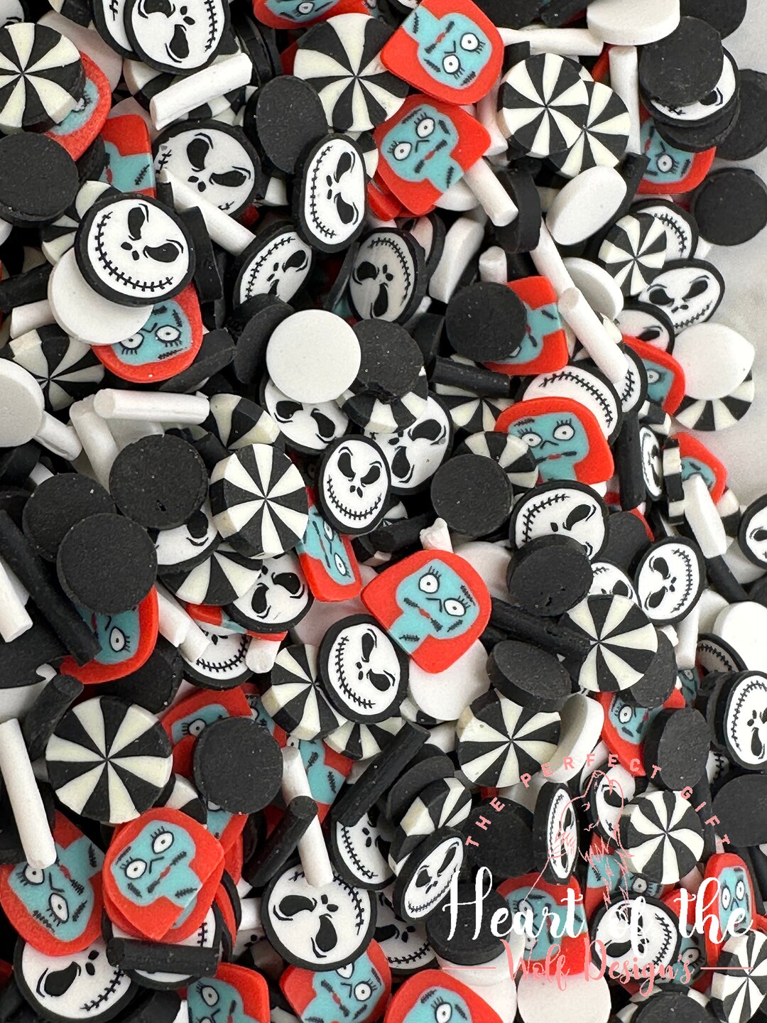 Jack and Sally Clay Slices Mix - Etsy