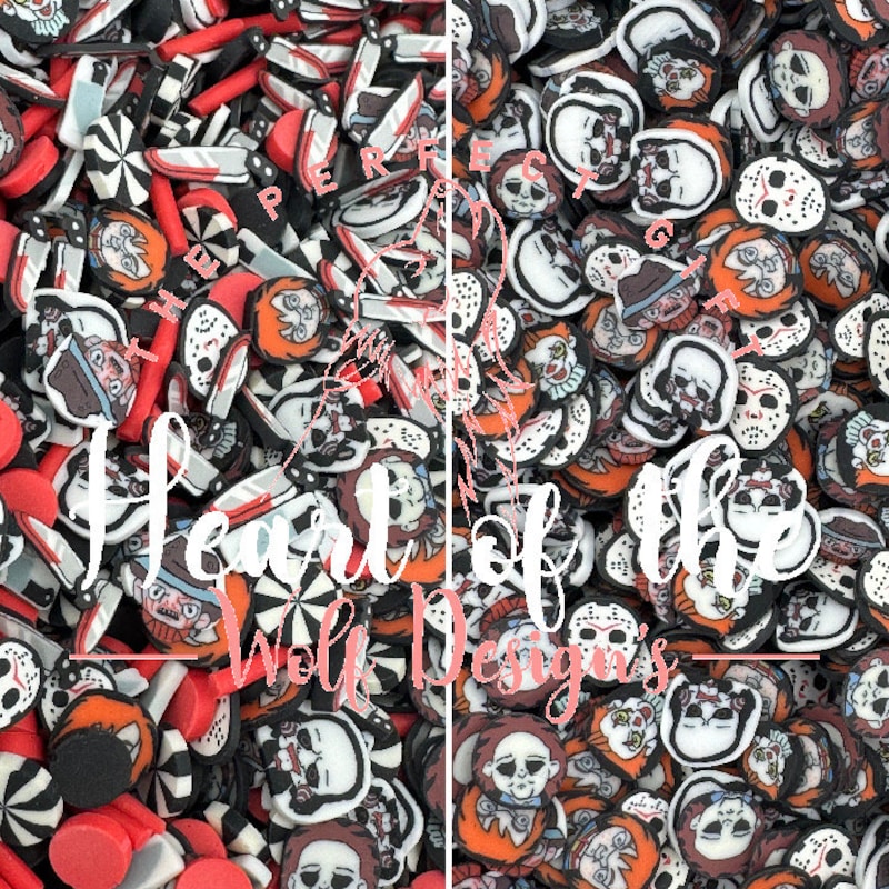 Horror Polymer Slices - Etsy