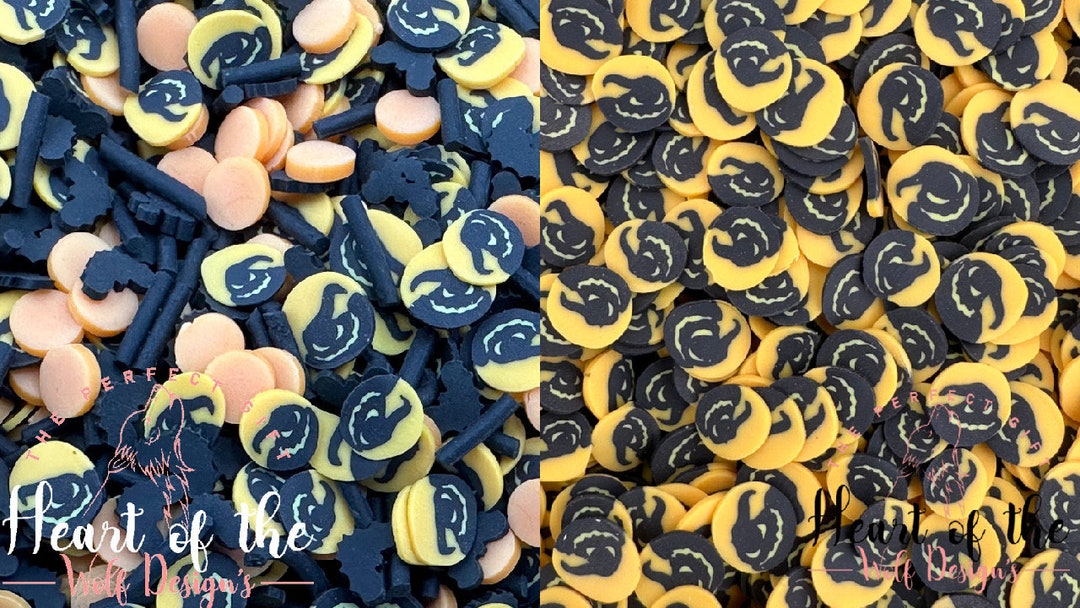 Boogie Orange 5mm Clay Slices Mix and Slices - Etsy
