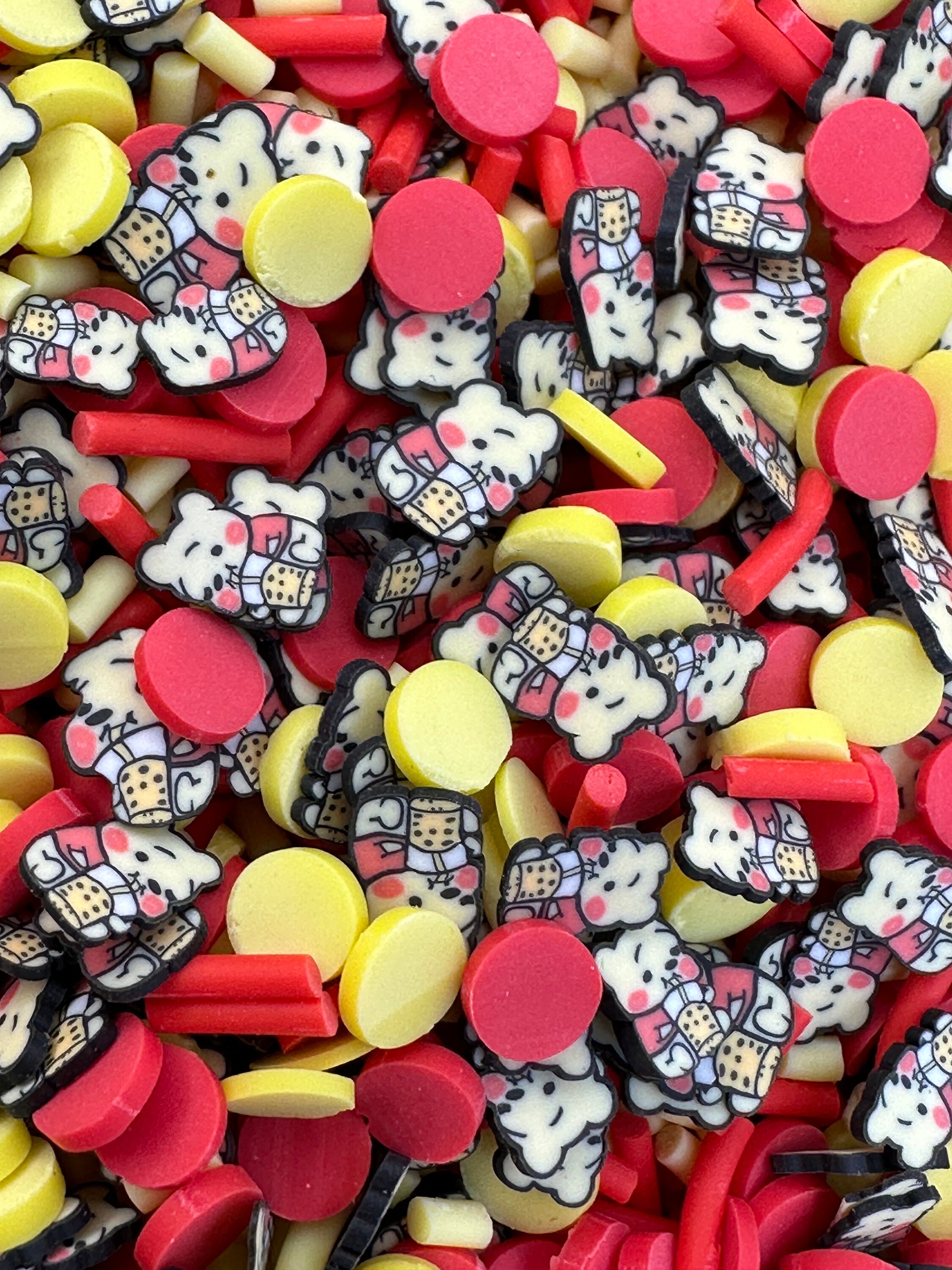 Boba Bear 5mm Clay Slice Mix - Etsy