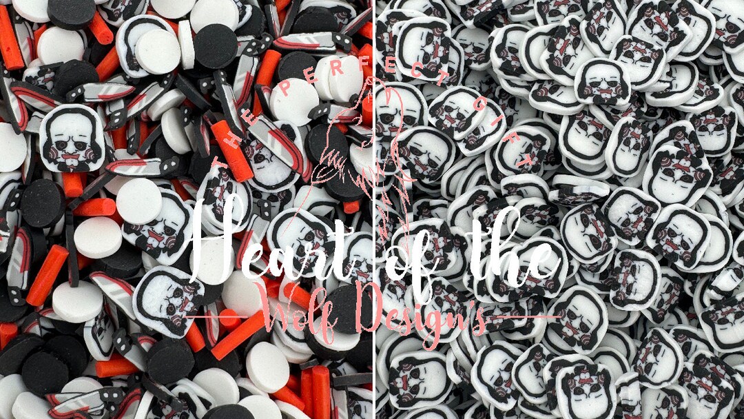 Horror Puppet 5mm Clay Slices Mix - Etsy