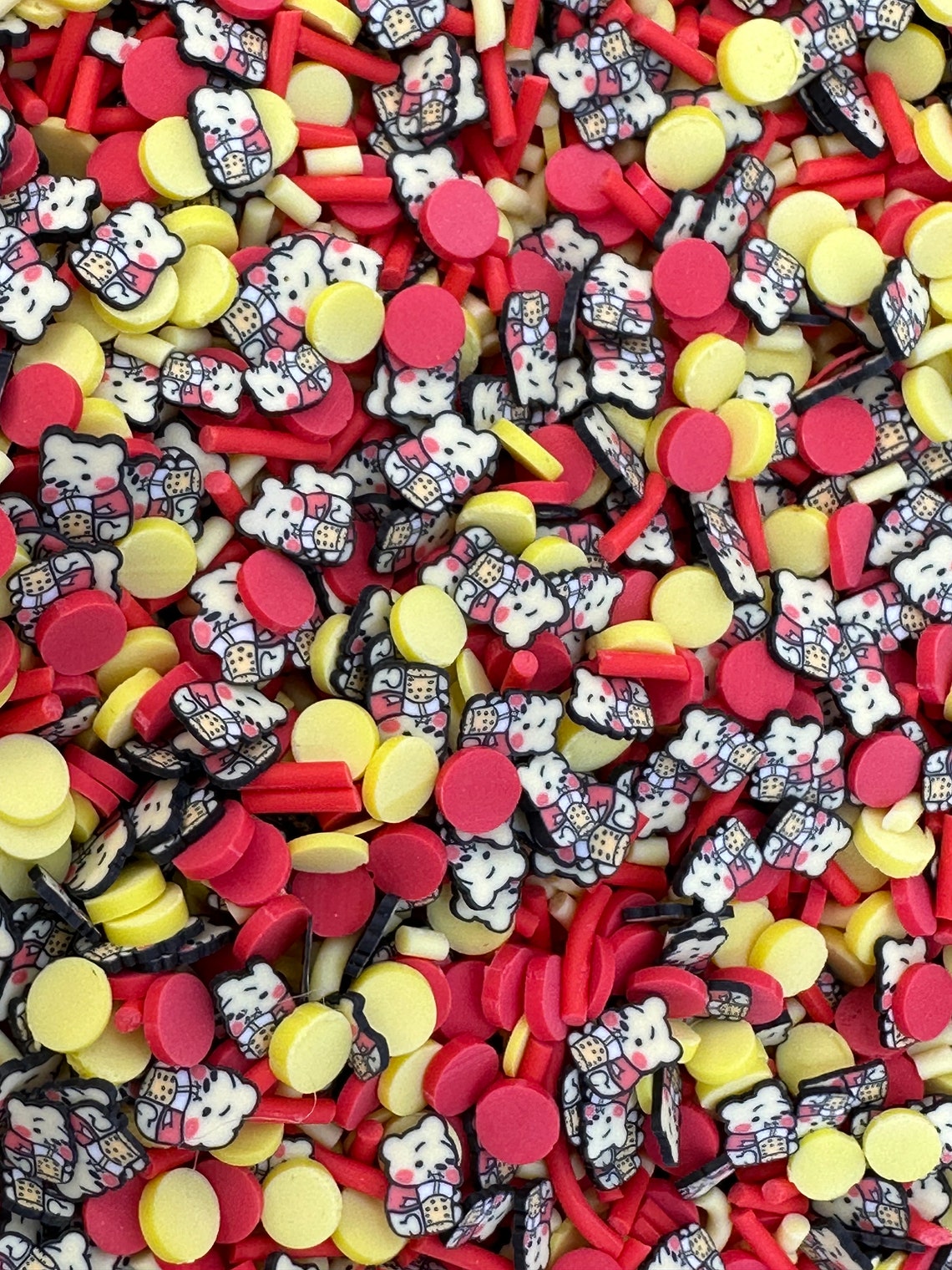 Boba Bear 5mm Clay Slice Mix - Etsy