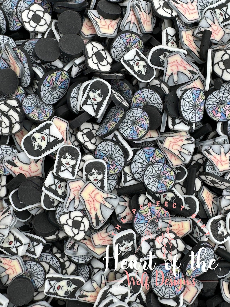 Gothic Dance Party 5mm Clay Slice Mix & Slices - Etsy