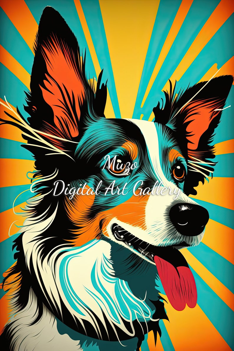 Pop Art Style Dogs Pack#2 Can Be Used for Personal or Commercial Use ...