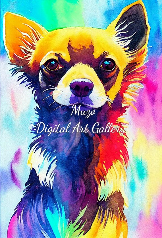 Watercolor Painting Digital Art Digital Download - Etsy