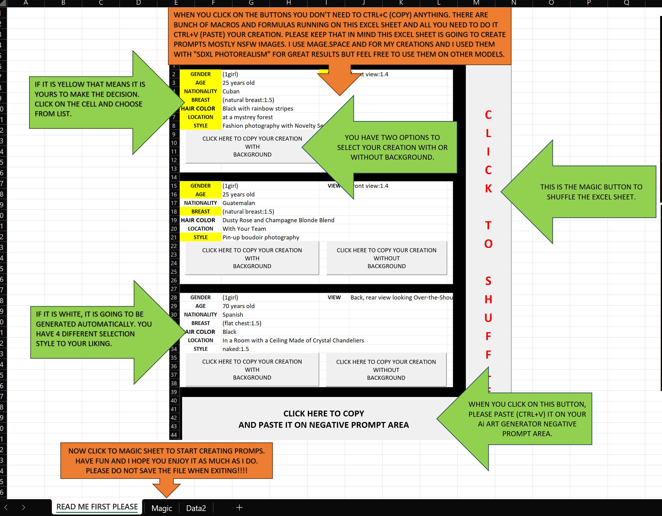 78000+ Mage.space and Stable Diffusion SFW & NSFW Prompt Generator With ...