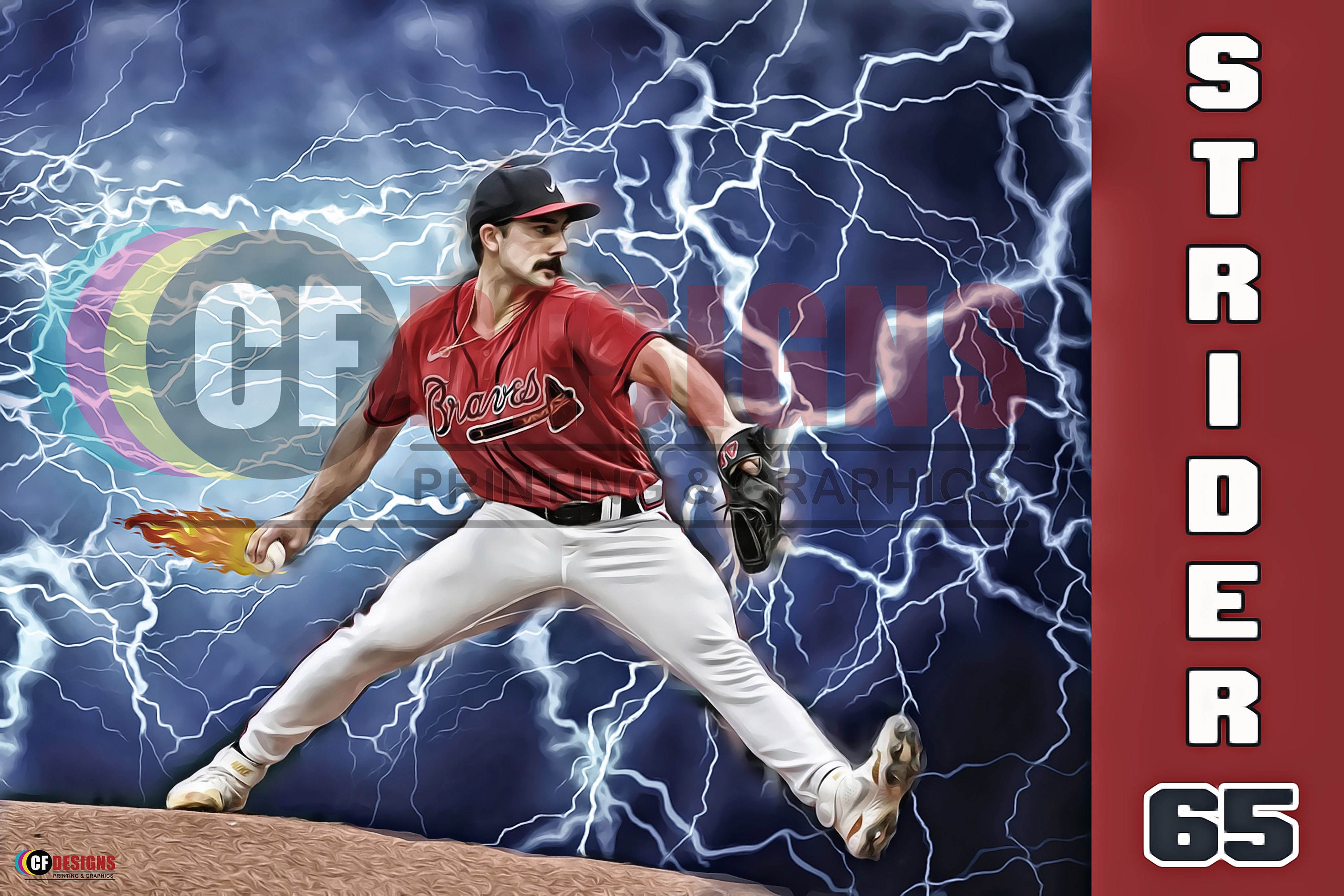 Spencer Strider Electric Stuff - Etsy