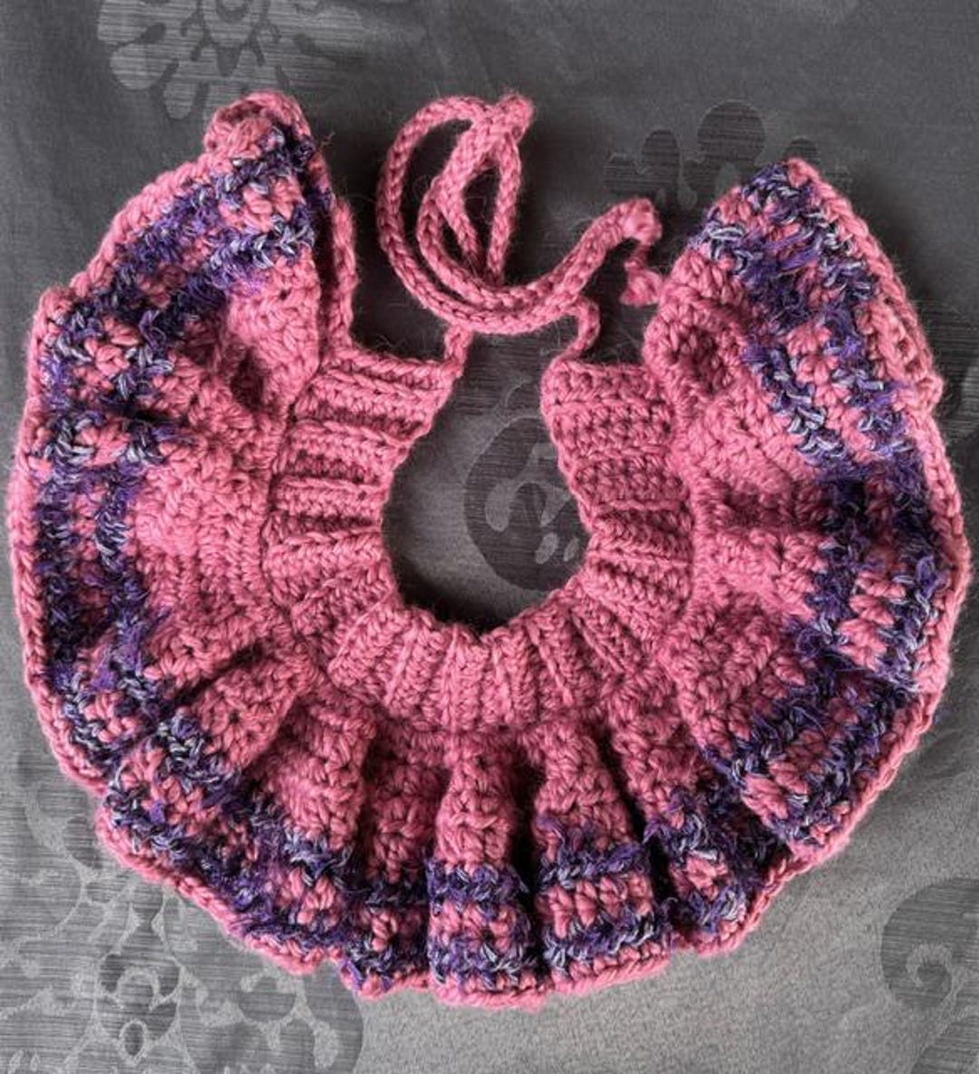 Crochet Ruffle Collar - Etsy