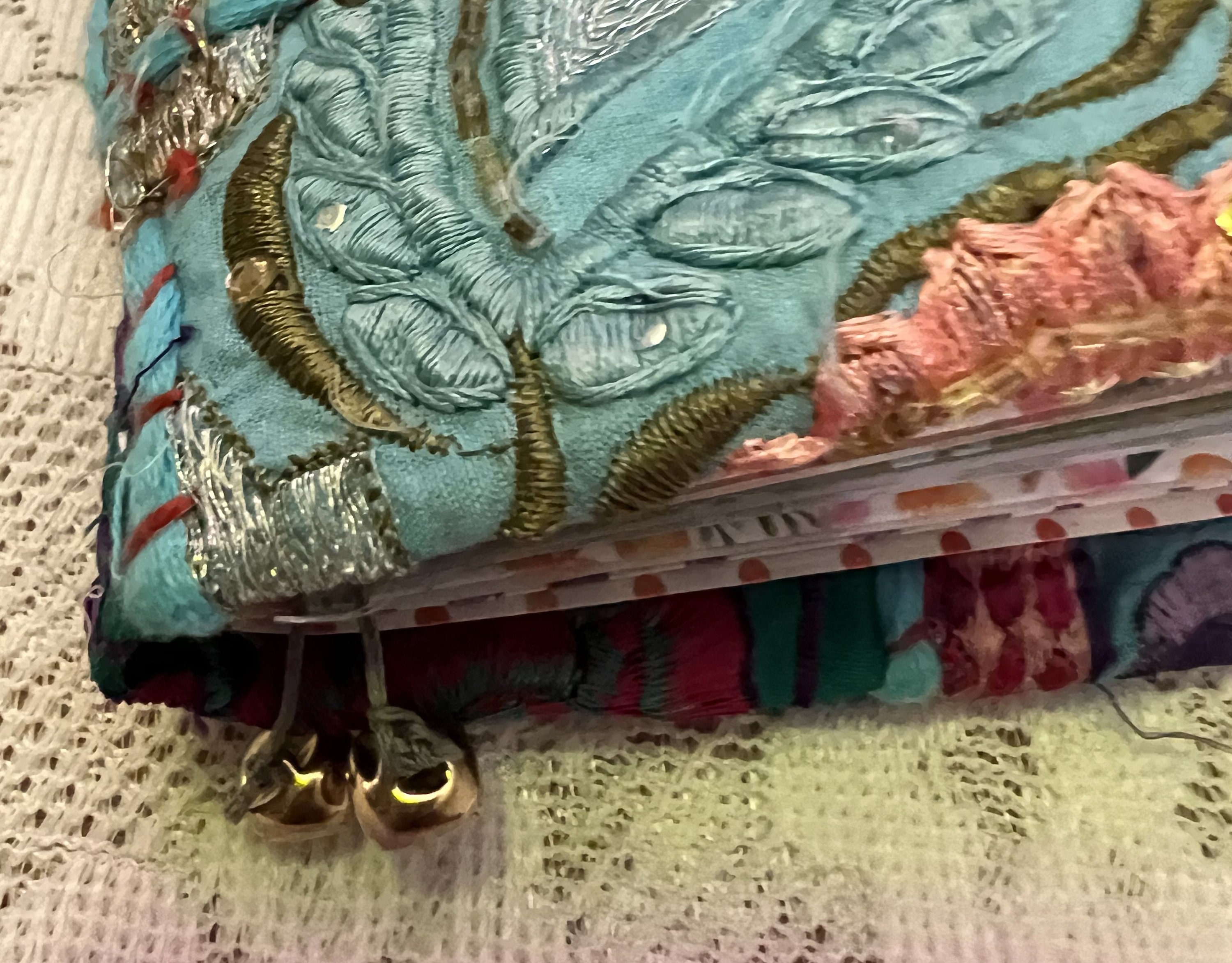 OOAK Handmade Boho Style Journal, Decorated Journal, Junk Journal - Etsy