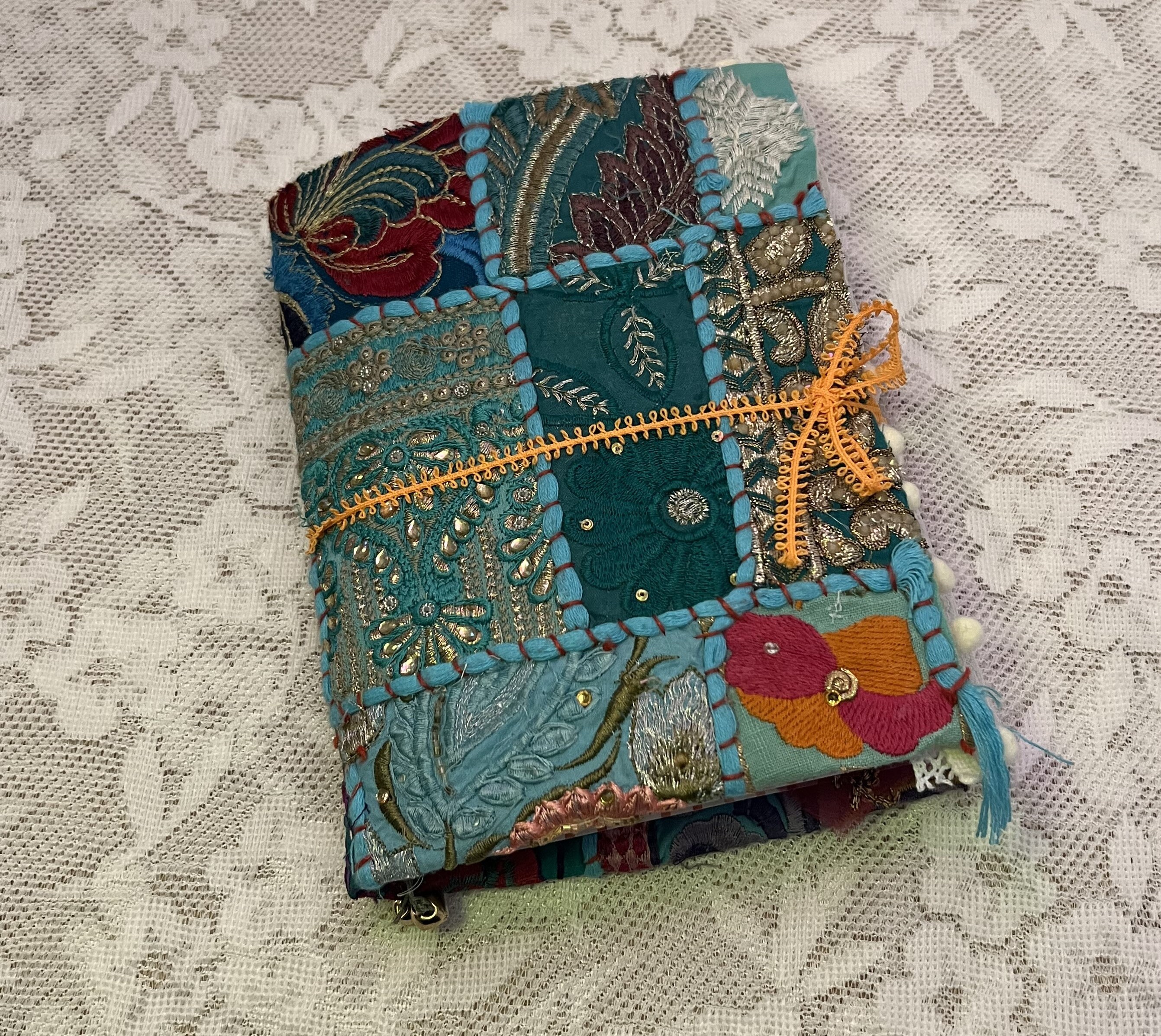 OOAK Handmade Boho Style Journal, Decorated Journal, Junk Journal - Etsy