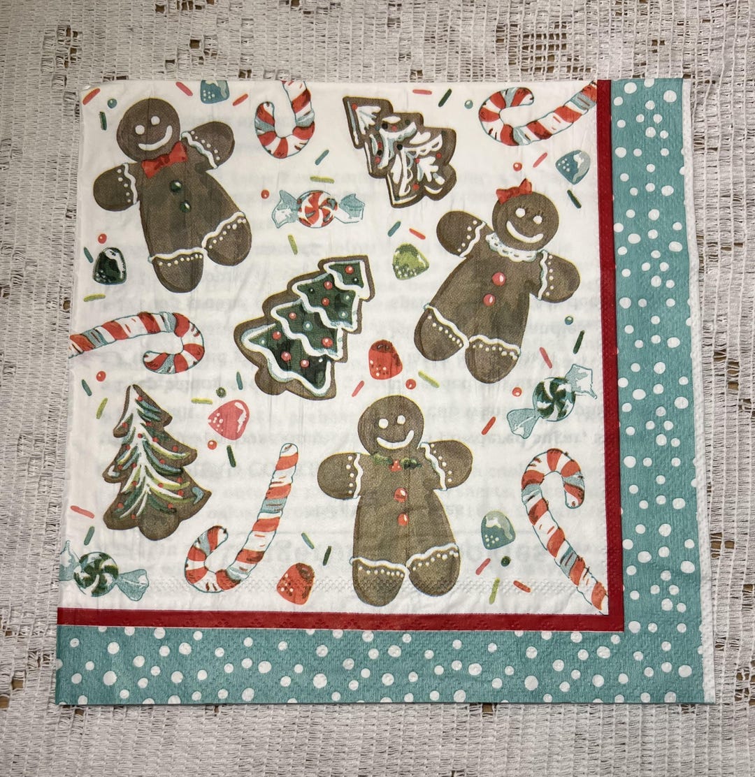 Holiday Paper Napkins. Christmas Napkins, Decoupage Napkins, Napkins ...