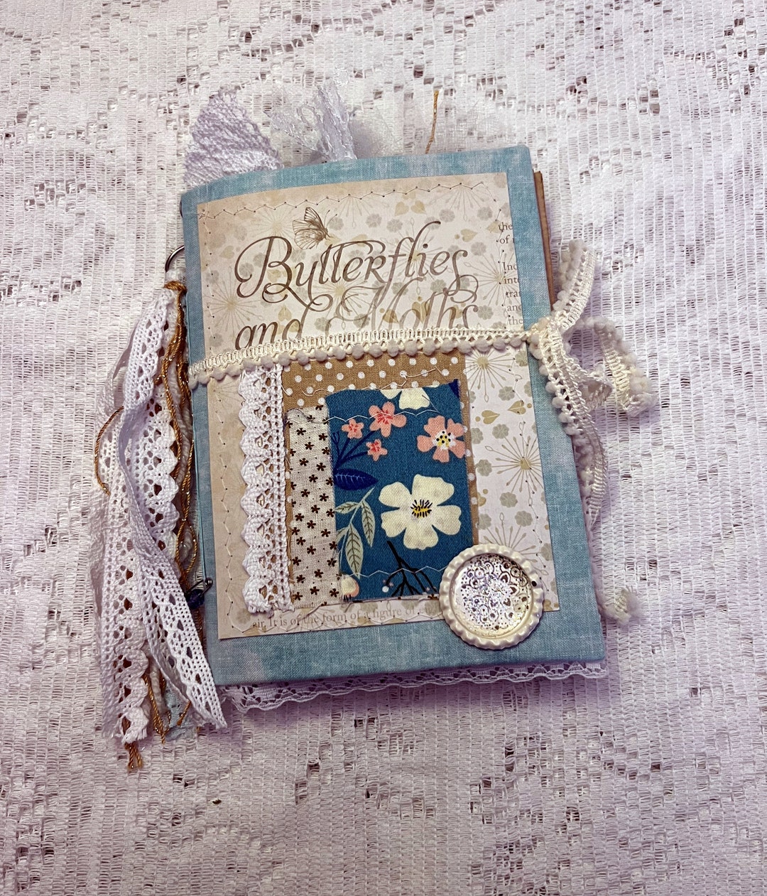 Handmade Journal, Summer Journal, Pastel Journal, Handmade Junk Journal ...