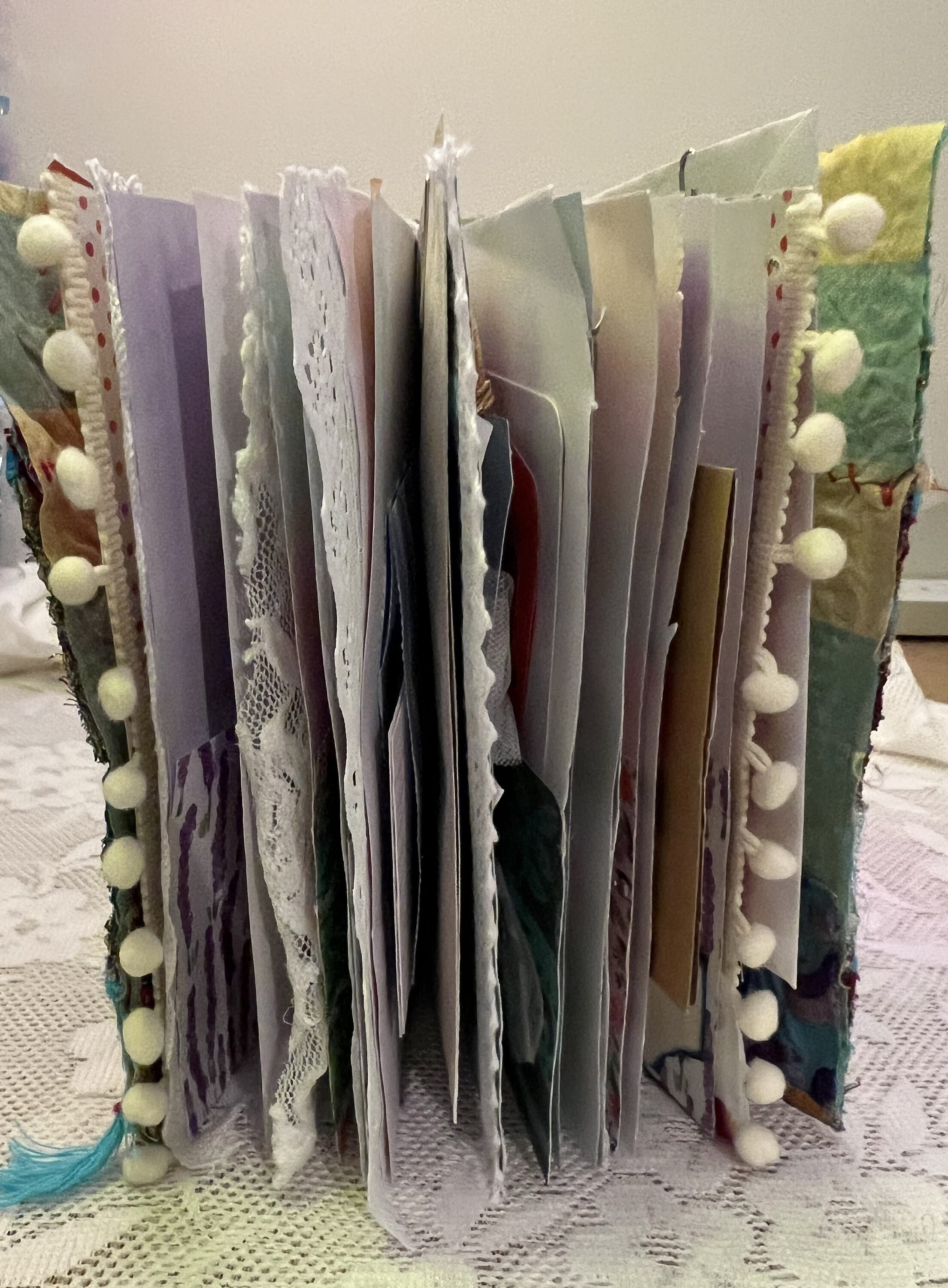 OOAK Handmade Boho Style Journal, Decorated Journal, Junk Journal - Etsy