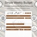 Weekly Budget, 2023 Digital Planner, Income Tracker, Budget Tracker ...
