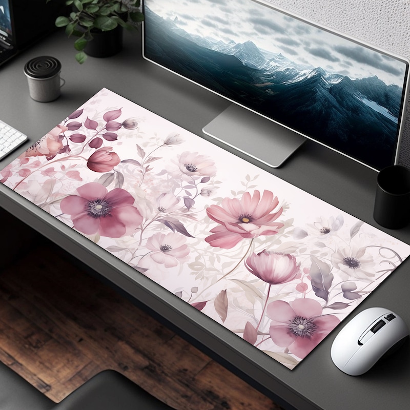 Pink Flower Keyboard - Etsy