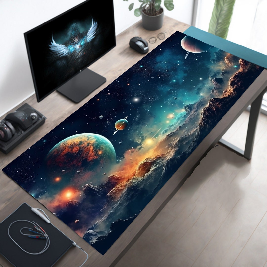 Space Odyssey Deskpad: Embark on a Stellar Journey With Our Zodiac ...