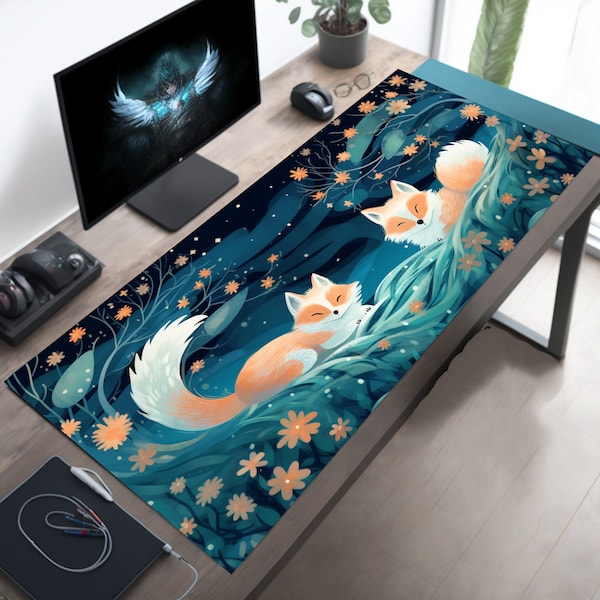 Fox Mouse Pad - Etsy