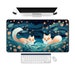 Celestial Foxes Desk Mat Japanese Couple Sleeping Under - Etsy