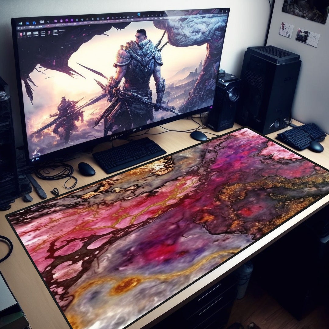 Lo Fi Deskmat Cute Deskpad Aesthetic Desk Mat Aesthetic - Etsy