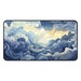 Pastel Blue Kawaii Sky Desk Mat, Cute Desk Decor, Pastel Mousepad, Blue ...