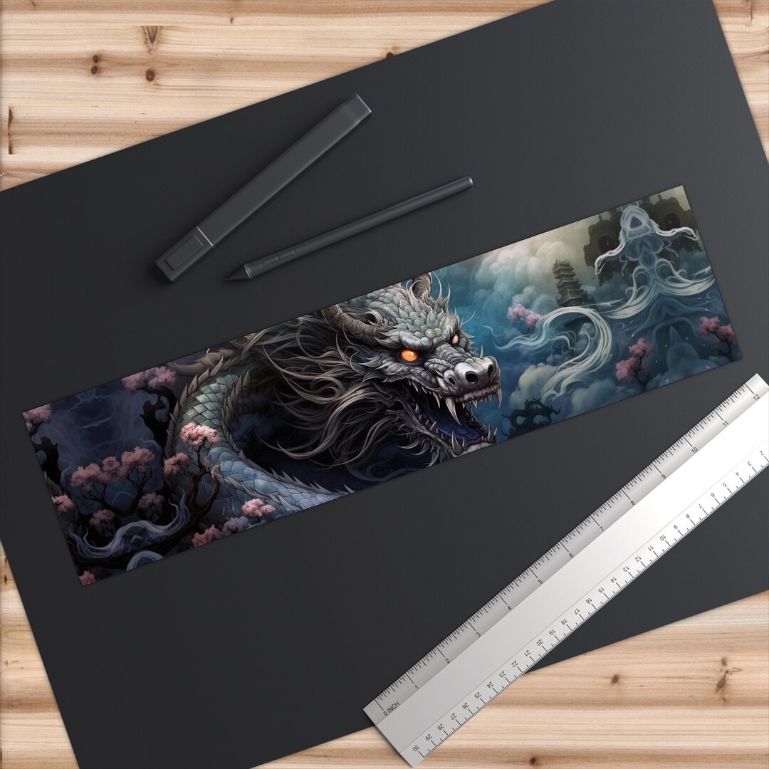 Japanese Dragon Bumper Sticker, Durable Vinyl Sticker, Outdoor Sticker ...