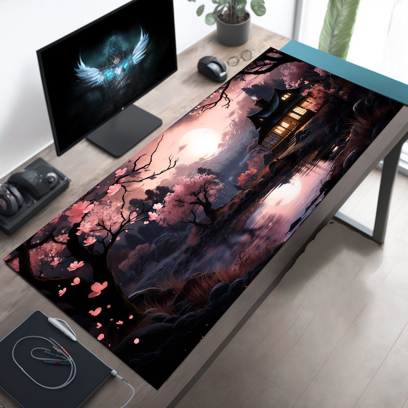 Sakura Desk Mat - Etsy
