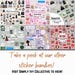 40 Retro Downtown Girl Sticker Bundle | Printable Sticker Pack ...