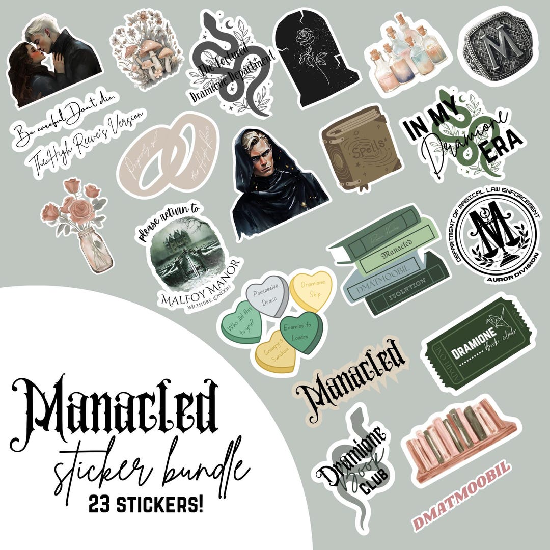 Dramione Fanfic Kindle Sticker Bundle (pngs and Svgs) - Etsy