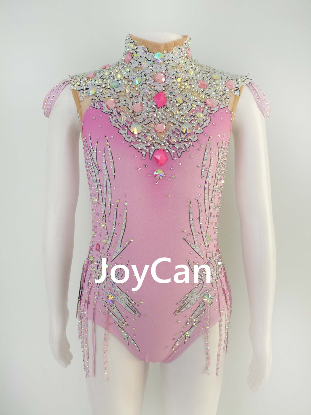 Joycan Rhythmic Gymnastics Leotards Girls Youth Pink Stretchy Quality ...