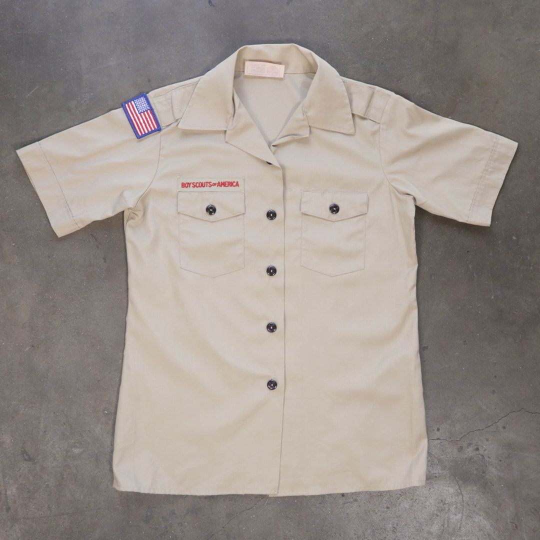 Boy Scouts 1980s/90s Uniform Shirt S - Etsy