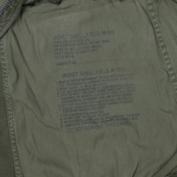 US ARMY 50s M-1951 Field Jacket - Small Long (fits M) - Gem