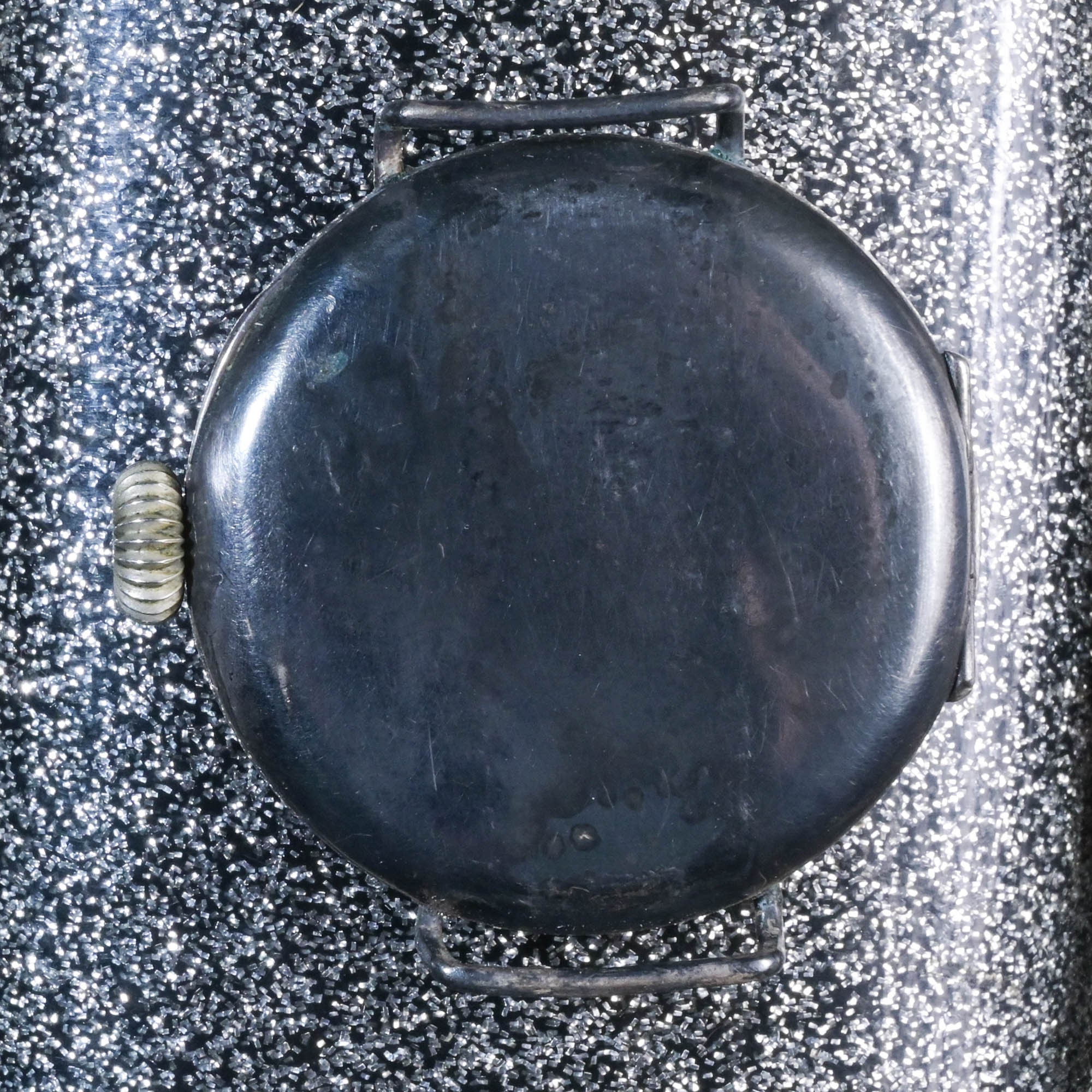 Tavannes CYMA WWI Trench Watch W/ Original Cuff Strap & Shrapnel Guard ...