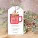 Personalized Printable Hot Cocoa Gift Tags Template - Editable ...