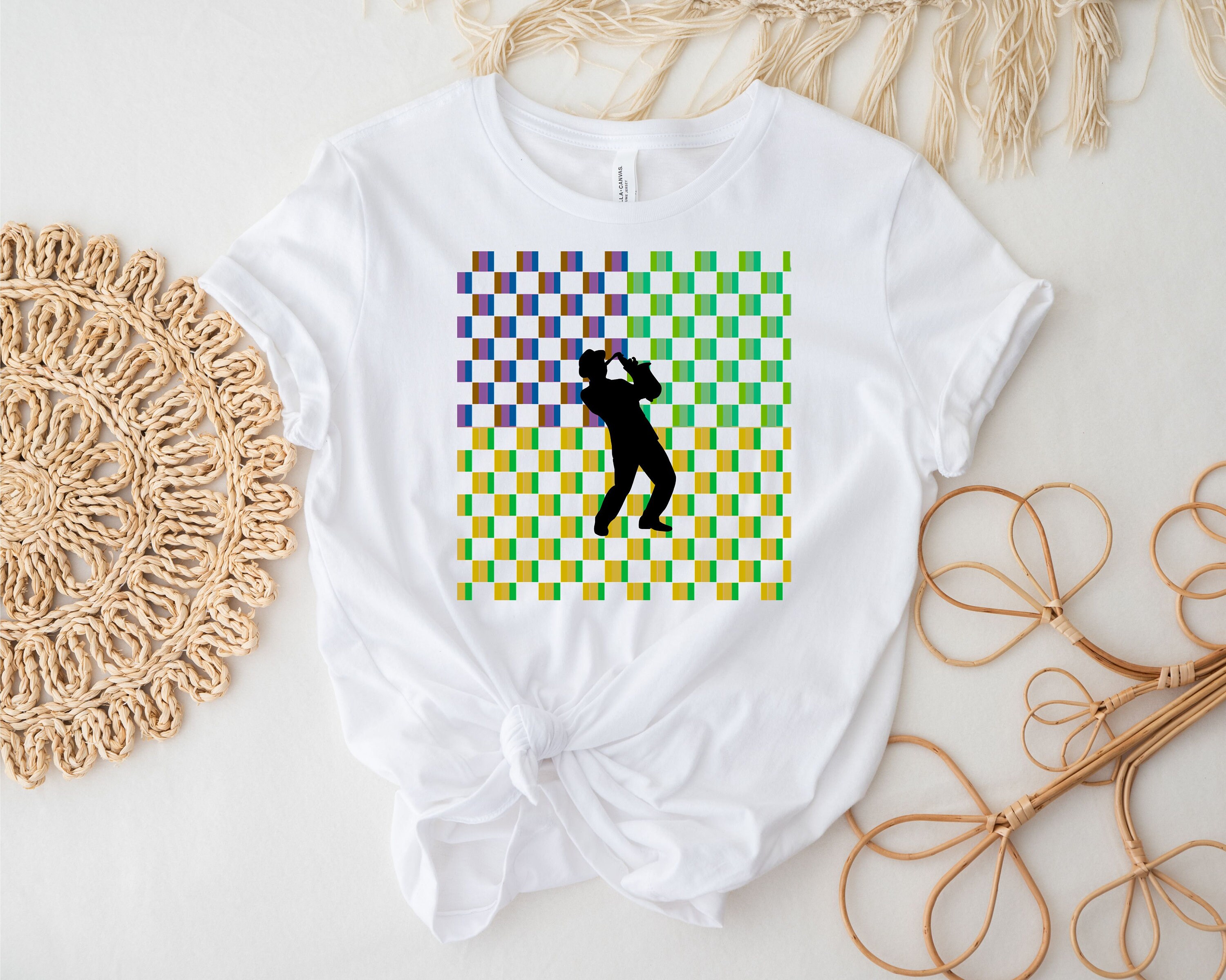 Trippy Retro Design, Jazz, Mardi Gras Sublimation Design, Sublimation ...