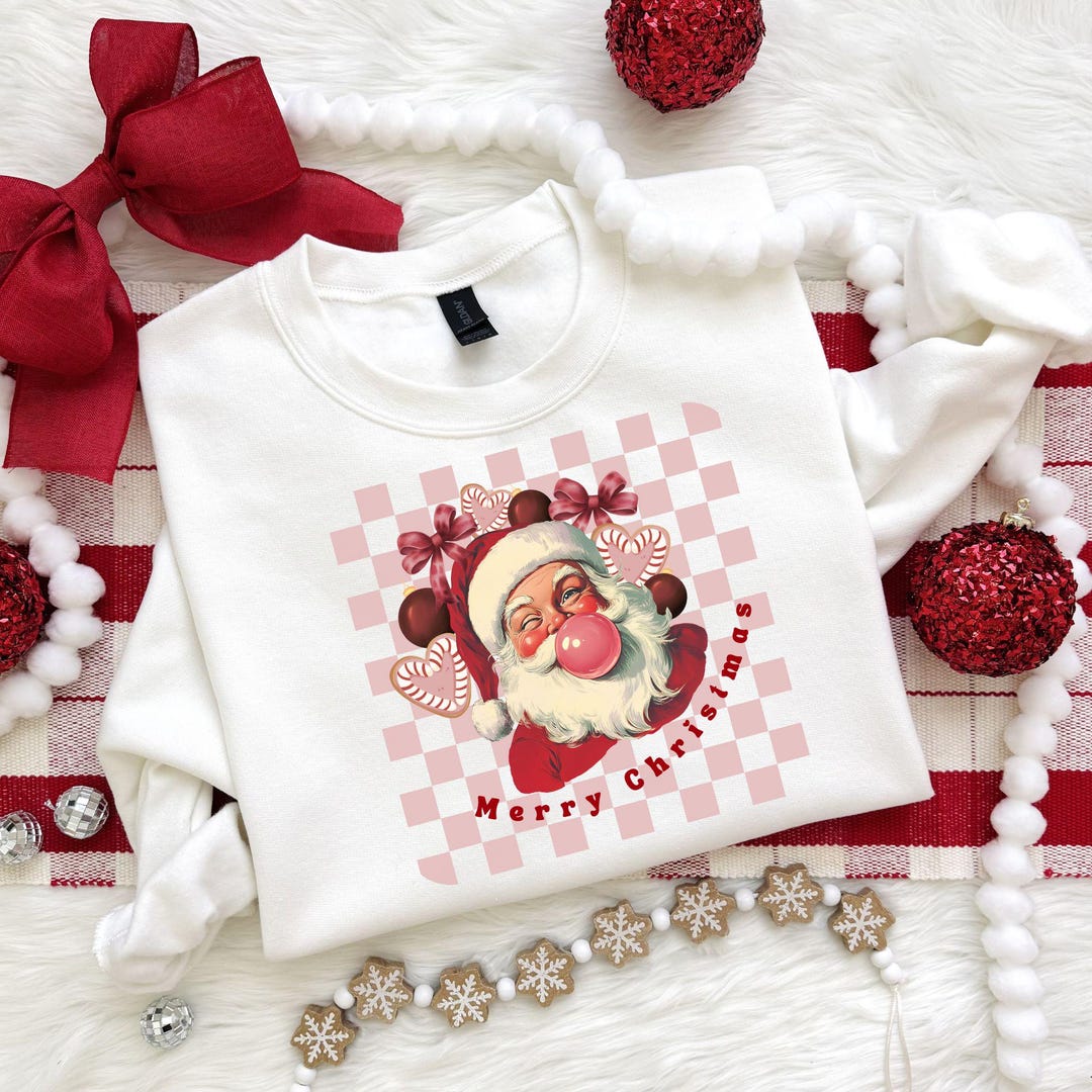 Santa Bubble Gum Bundle, Christmas PNG, Santa PNG, Christmas ...