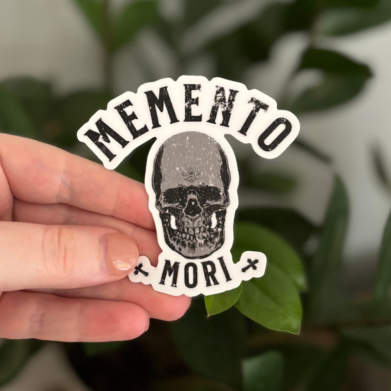 Memento Mori Stickers - Etsy