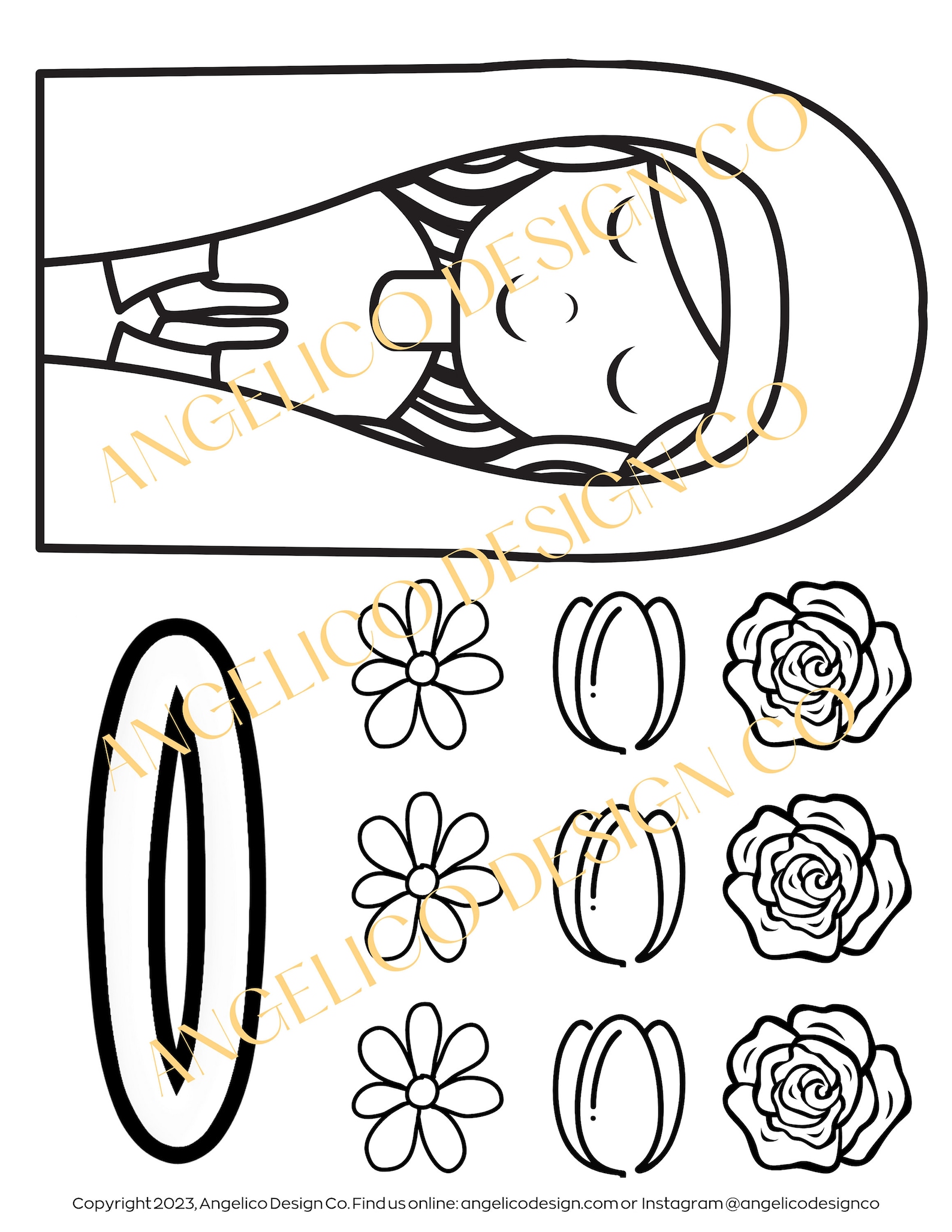 DIGITAL DOWNLOAD May Crowning Catholic Craft Catholic Craft for ...