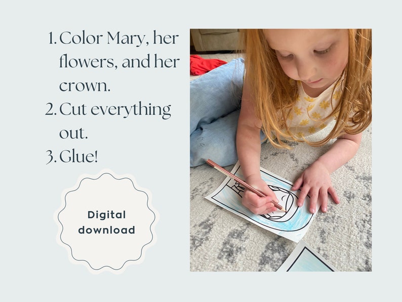 DIGITAL DOWNLOAD May Crowning Catholic Craft Catholic Craft for ...