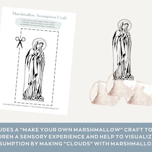 Assumption of Mary Activity Pack, Catholic Kids Activity Assumption ...