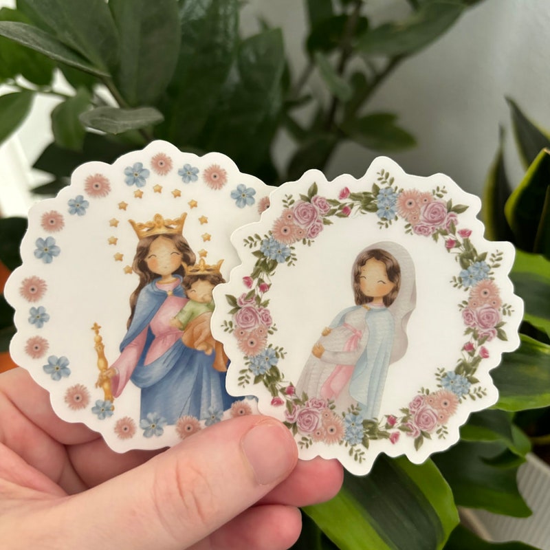 Catholic Stickers - Etsy