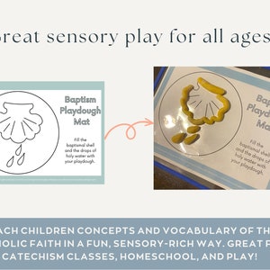 Catholic Sacraments Playdough Mat Set - Digital Download Catholic ...
