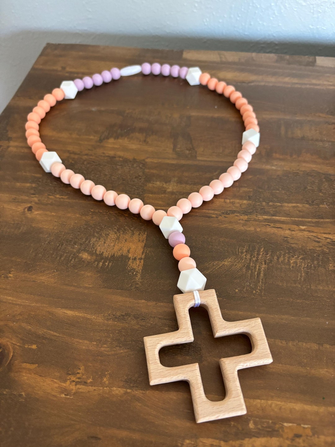 St. Lucy Baby Rosary Silicone Baby Rosary | First Rosary for Little ...